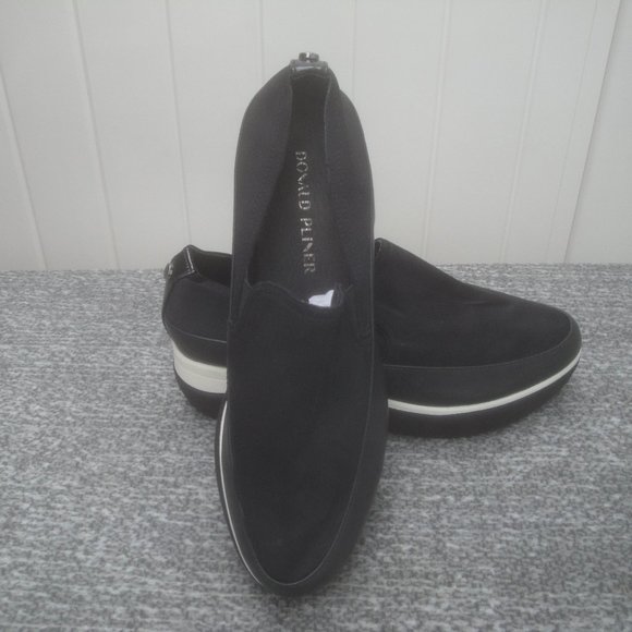 David Pliner | Shoes | David Pliner Loafers Lizzee Platform Black With ...
